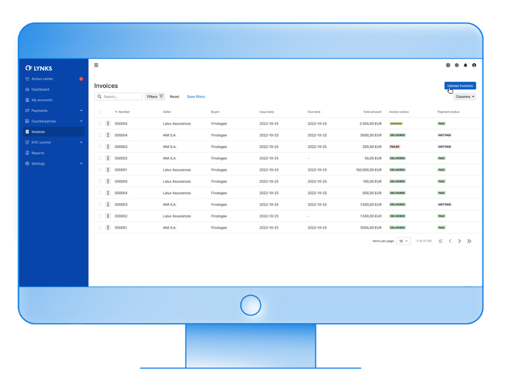 Peppol e-Invoicing Module - Finologee
